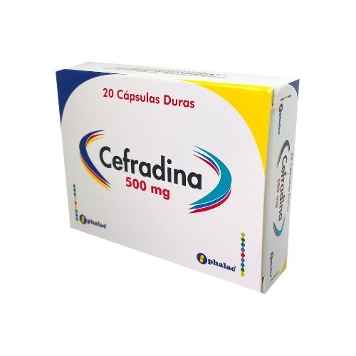CEFRADINA 500 MG X 20 – Solofertas