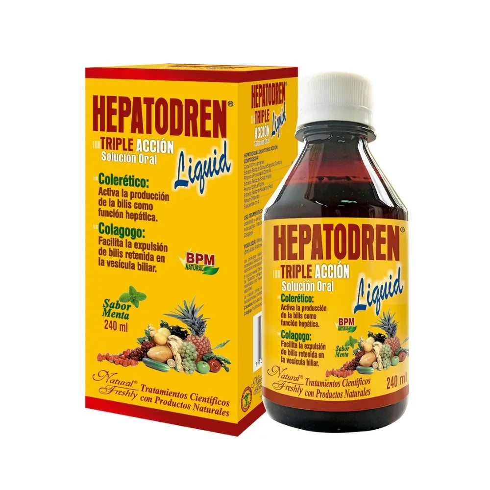 HEPATODREN TRIPLE ACCION – Solofertas